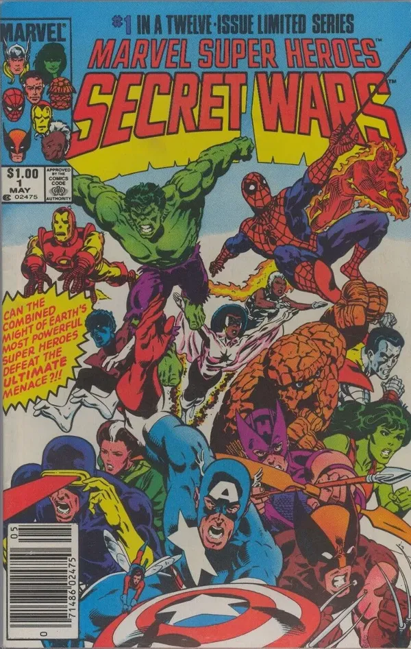 Marvel Super-Heroes Secret Wars #1 (Canadian Price Variant) Value ...
