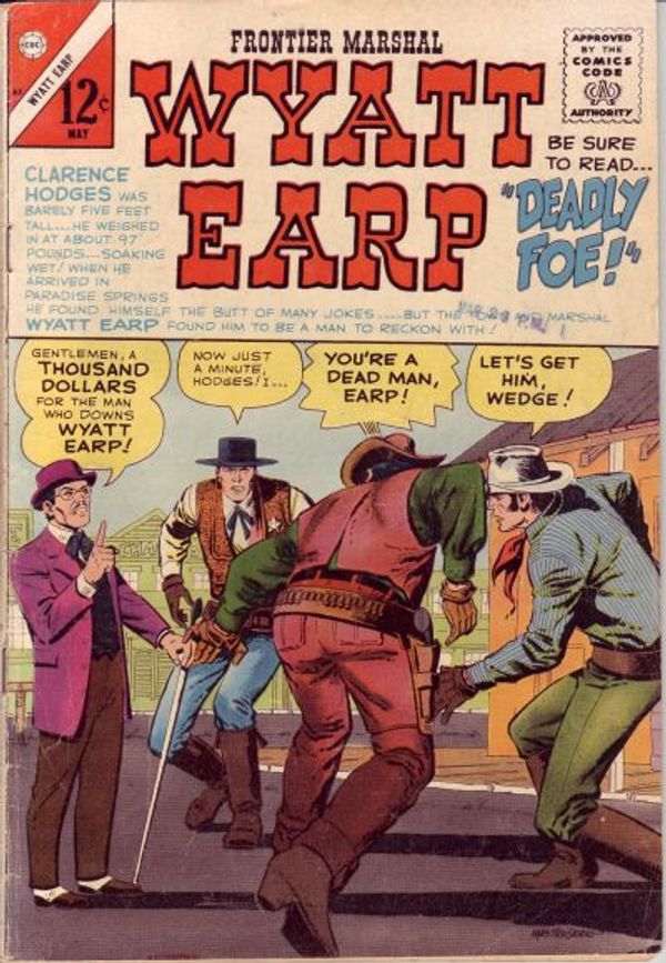 Wyatt Earp Frontier Marshal #63 Value - GoCollect (wyatt-earp-frontier-marshal-63 )