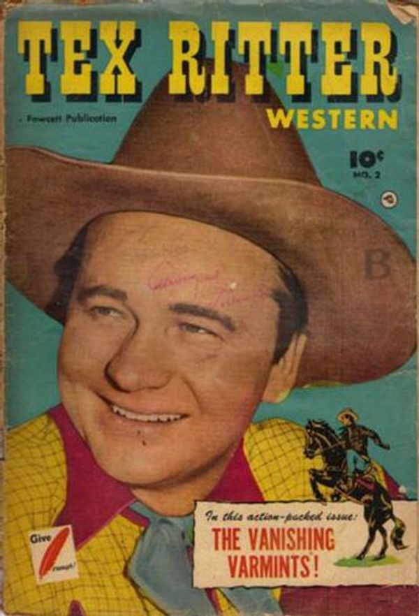 Tex Ritter Western #2 Value - GoCollect (tex-ritter-western-2-1 )