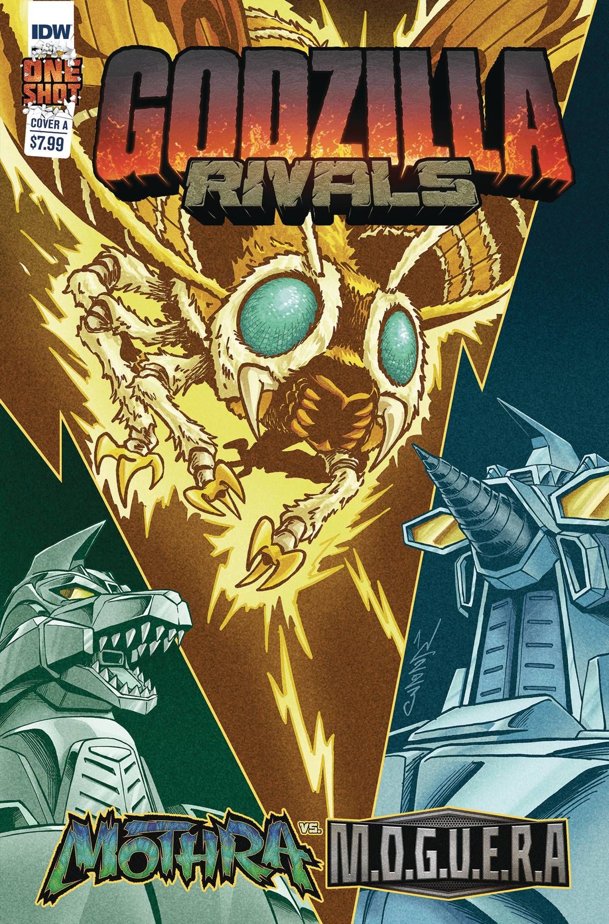 Godzilla Rivals: Mothra vs. Moguera Comics Values - GoCollect (godzilla ...