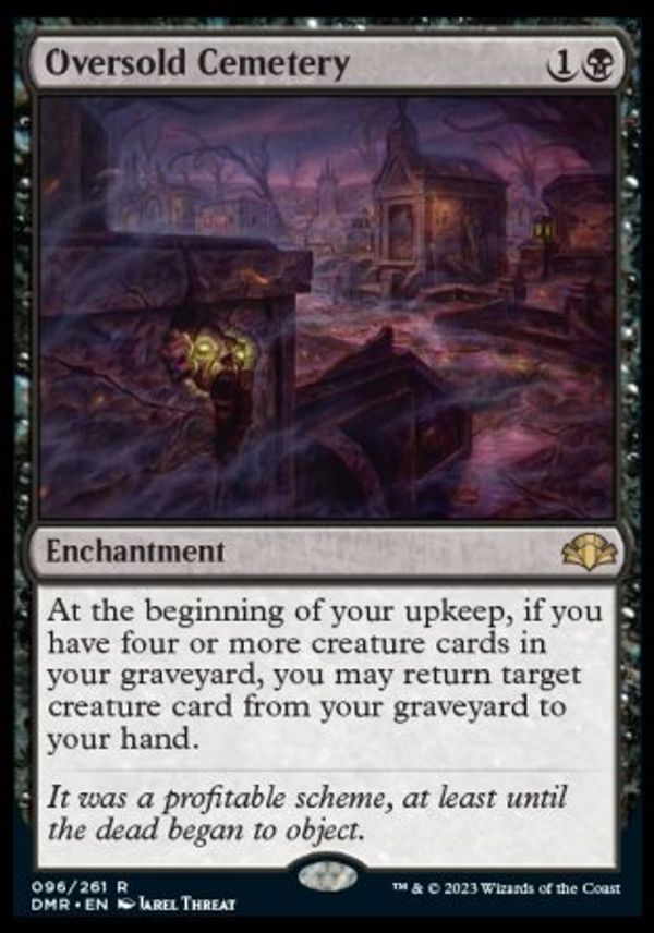 Oversold Cemetery (Dominaria Remastered) Value - GoCollect (oversold-cemetery-dominaria-remastered )