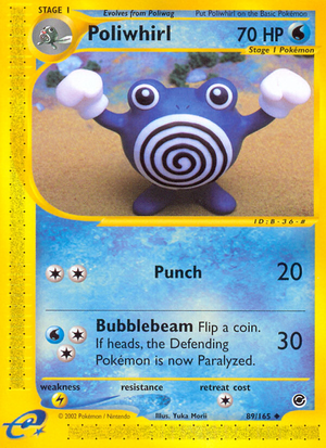 Poliwhirl (89/165) - Expedition Base Set Value - GoCollect