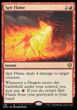 Spit Flame (Starter Commander Decks) Value - GoCollect (spit-flame ...