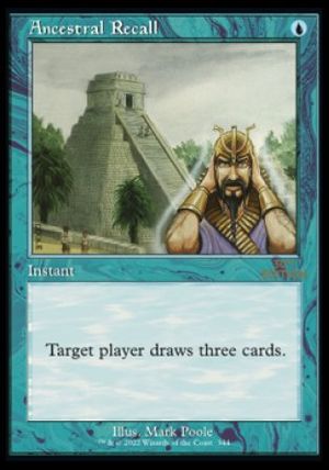 Ancestral Recall (Magic 30th Anniversary Edition - Old Frame) Value - GoCollect