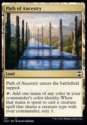 Path of Ancestry (Kaldheim Commander Decks) Value - GoCollect