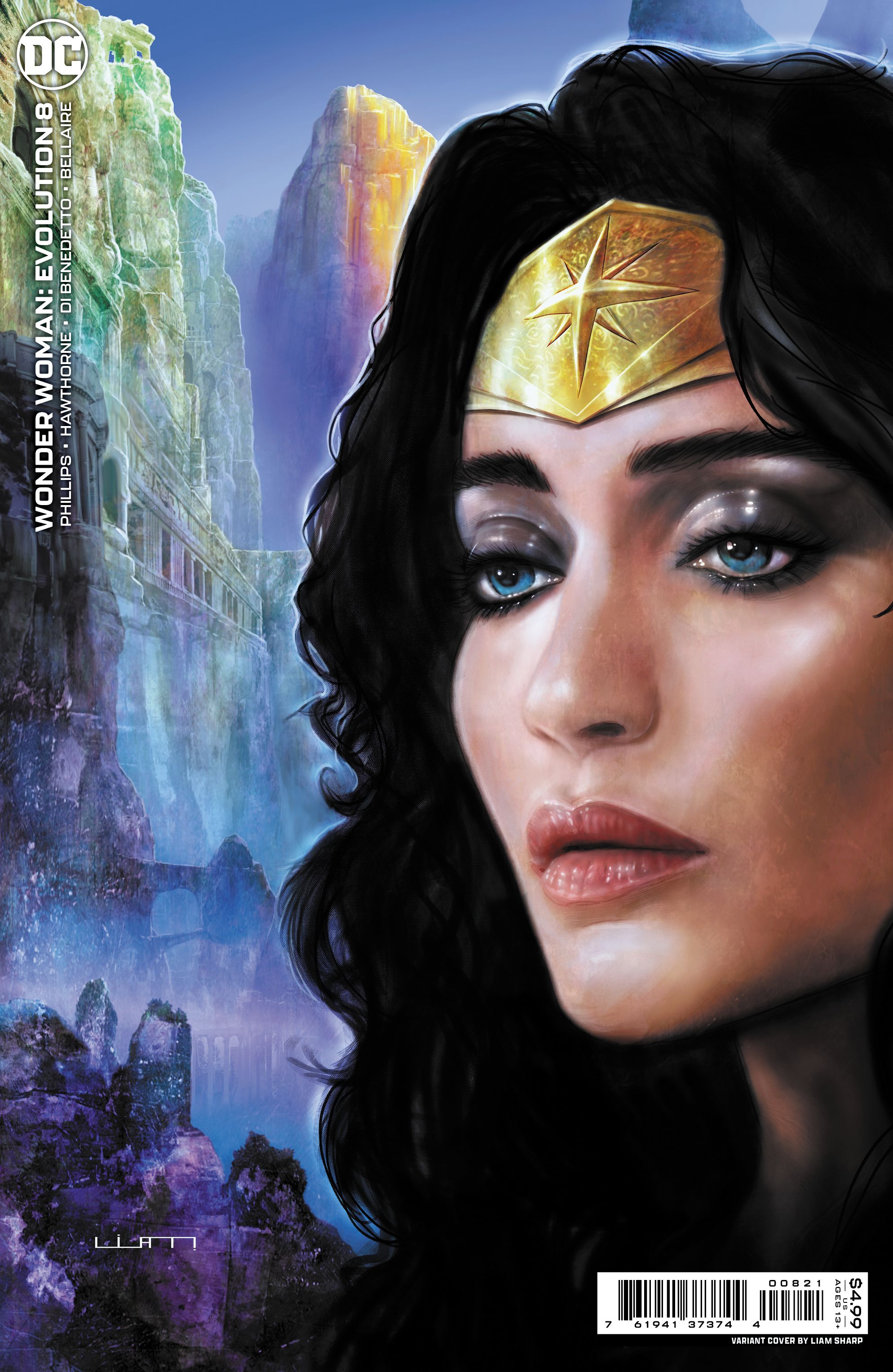 Wonder Woman: Evolution #8 (Cvr B Liam Sharp Card Stock Var) Value ...