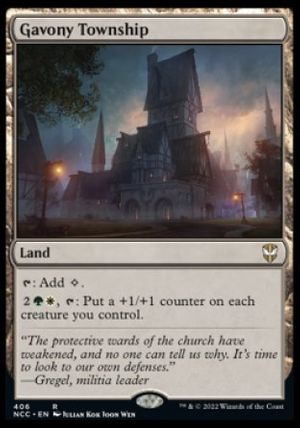 Gavony Township (Streets of New capenna Commander Decks) Value - GoCollect
