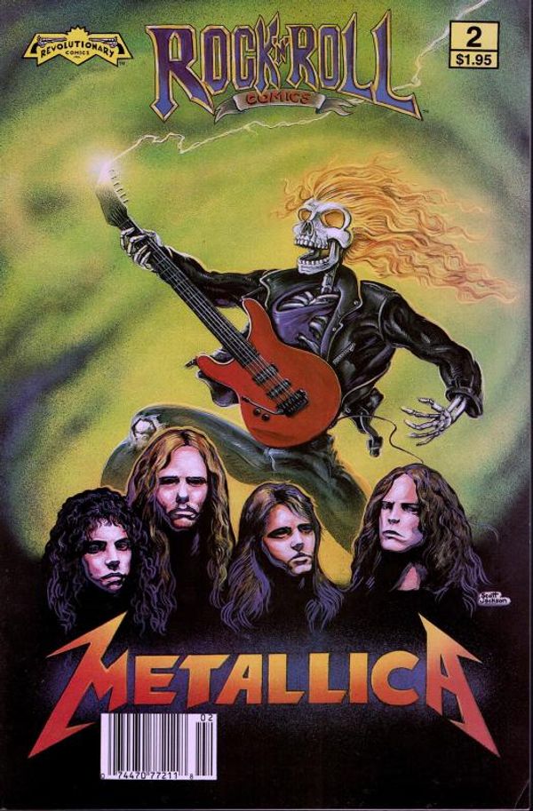 Rock N' Roll Comics #2 (Metallica) (3rd Printing) Value - GoCollect ...