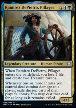 Ramirez DePietro, Pillager (Dominaria United Commander Decks) Value ...