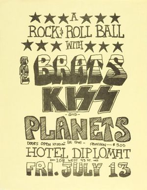 Kiss Hotel Diplomat Flyer 1973 Value - GoCollect