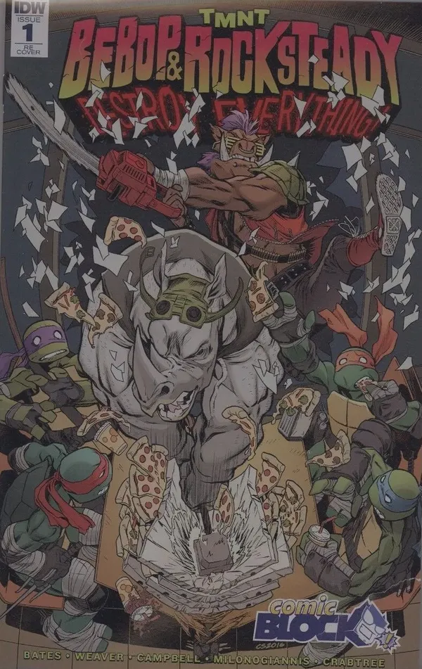 Teenage Mutant Ninja Turtles: Bebop & Rocksteady Destroy Everything #1 ...