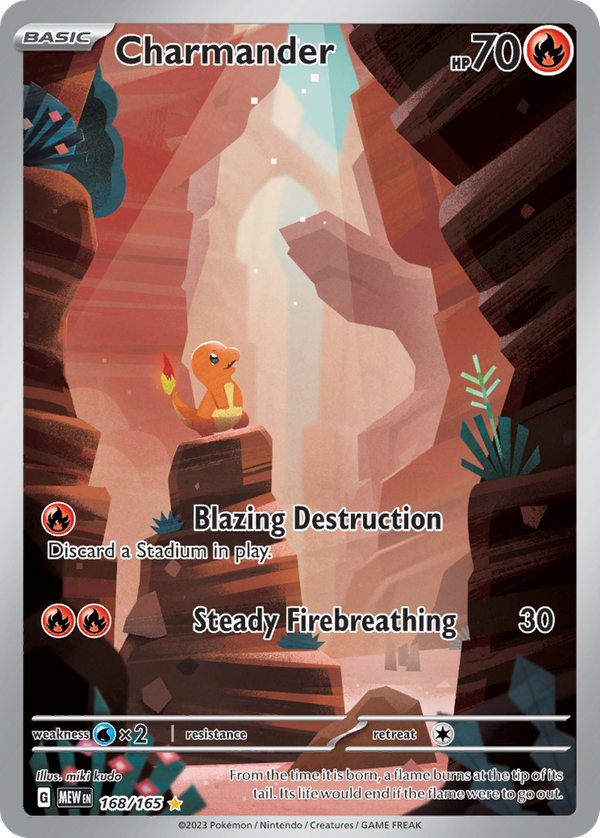 Charmander (168/165) - 151 Value - GoCollect (charmander-168-165-151 )