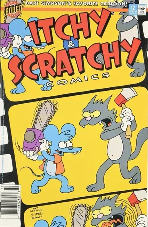 Itchy and Scratchy Comics #2 (Newsstand Edition) Value - GoCollect