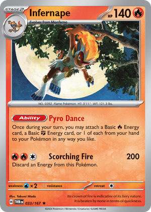 Infernape (33/167) - Twilight Masquerade Value - GoCollect