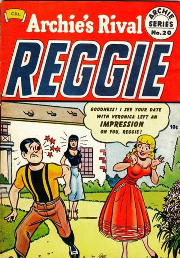 Archie's Rival Reggie #20 Value - GoCollect (archie-s-rival-reggie-20 )