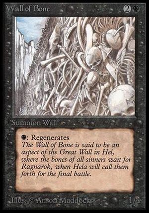 Wall of Bone (Beta) Value - GoCollect