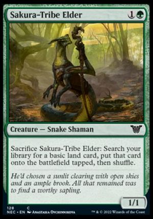 Sakura-Tribe Elder (Kamigawa Neon Dynasty Commander Decks) Value ...