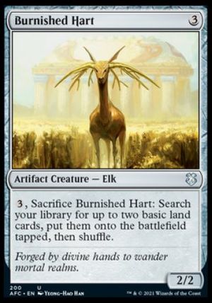 Burnished Hart (D&D Forgotten Realms Commander Decks) Value - GoCollect