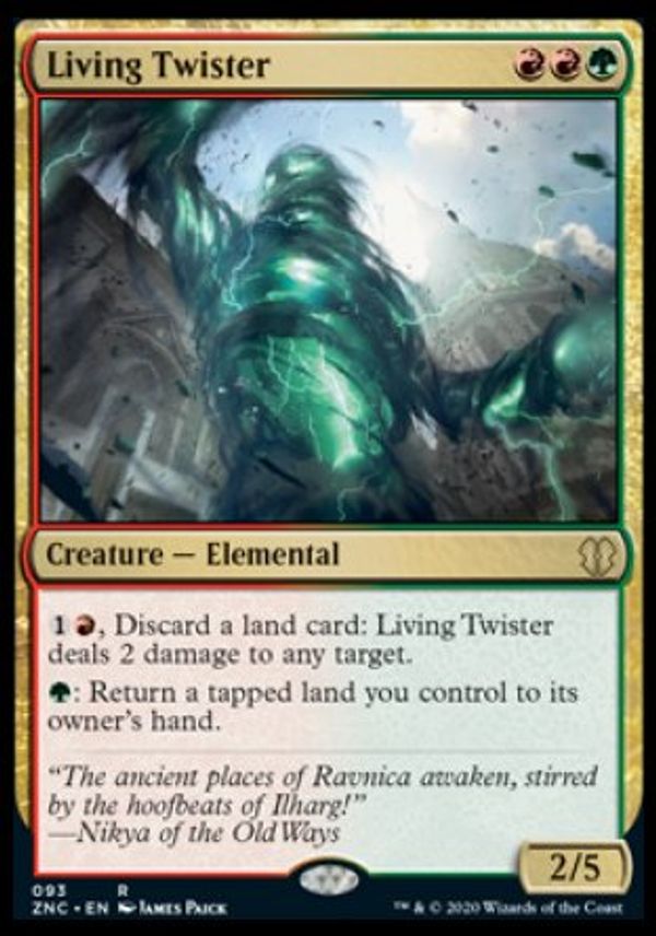 Living Twister (Zendikar Rising Commander Decks) Value - GoCollect ...