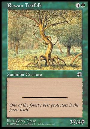 Rowan Treefolk (Portal) Value - GoCollect