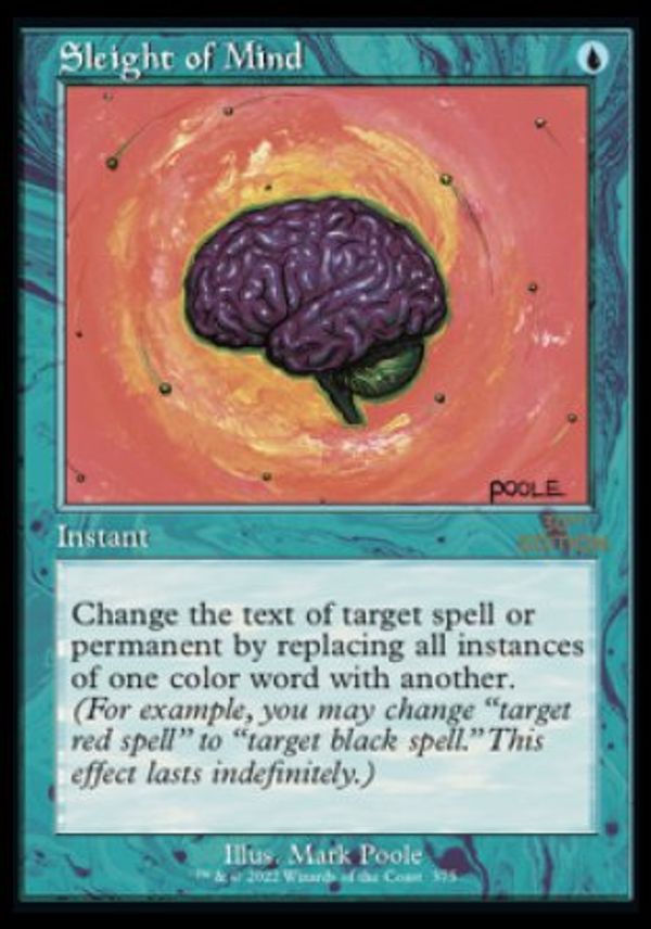 Sleight of Mind (Magic 30th Anniversary Edition - Old Frame) Value ...