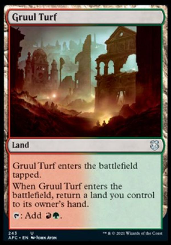 Gruul Turf (D&D Forgotten Realms Commander Decks) Value - GoCollect ...