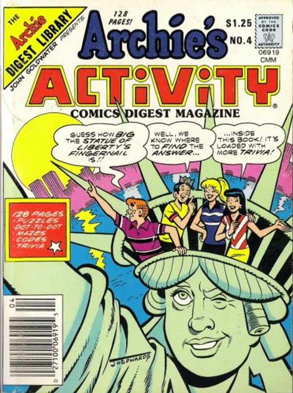 Archie's Activity Comics Digest Magazine #4 Value - GoCollect (archie-s ...