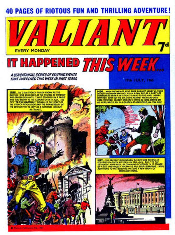 Valiant #17 July 1965 Value - GoCollect (valiant-17-july-1965 )