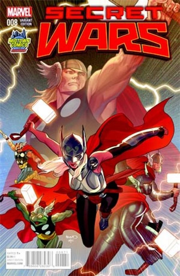Secret Wars #8 (Midtown Comics Edition) Value - GoCollect (secret-wars ...