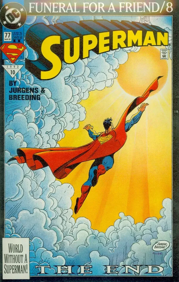 Superman #77 (2nd Printing) Value - GoCollect (superman-77-4 )