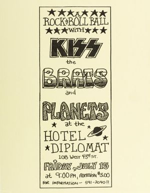 Kiss Hotel Diplomat Handbill 1973 Value - GoCollect