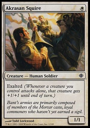 Akrasan Squire (Shards of Alara) Value - GoCollect