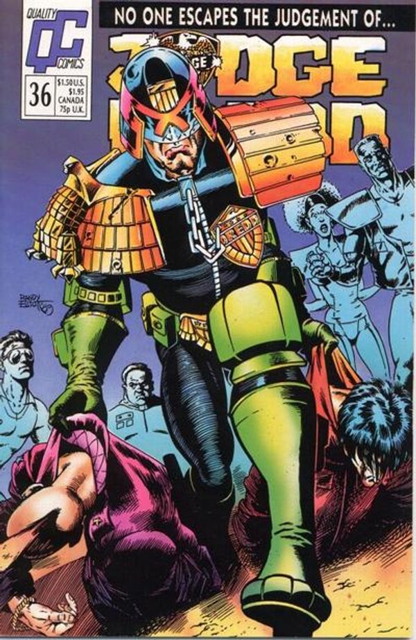 Judge Dredd #36 Value - GoCollect (judge-dredd-36 )