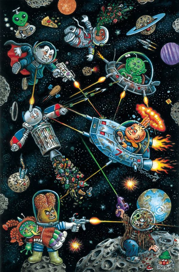 Garbage Pail Kids: Trashin' Through Time #5 (Cvr K Bunk Ltd Virgin) Value - GoCollect (garbage ...