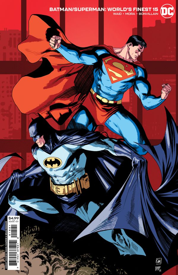 Batman Superman Worlds Finest 15 Cvr B Daniel Sampere And Bruno