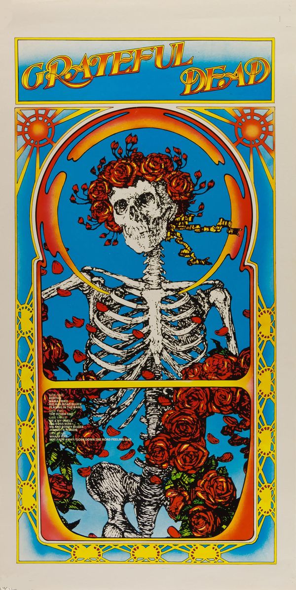 Grateful Dead Skull & Roses Promotional 1971 Value - GoCollect ...
