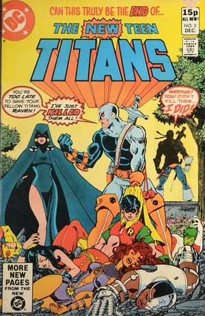 The New Teen Titans #2 (U.K. Price Variant) Value - GoCollect
