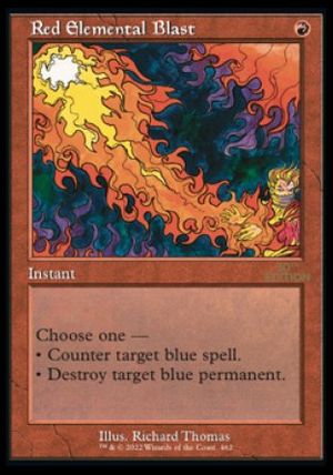 Red Elemental Blast (Magic 30th Anniversary Edition - Old Frame) Value - GoCollect