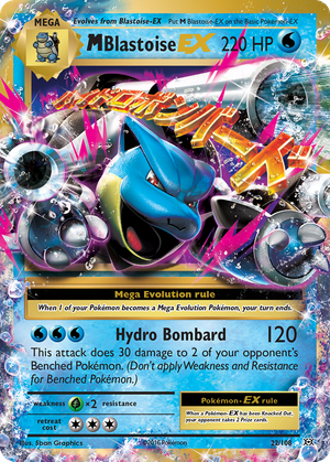 M Blastoise-EX MEGA (22/108) - Evolutions Value - GoCollect
