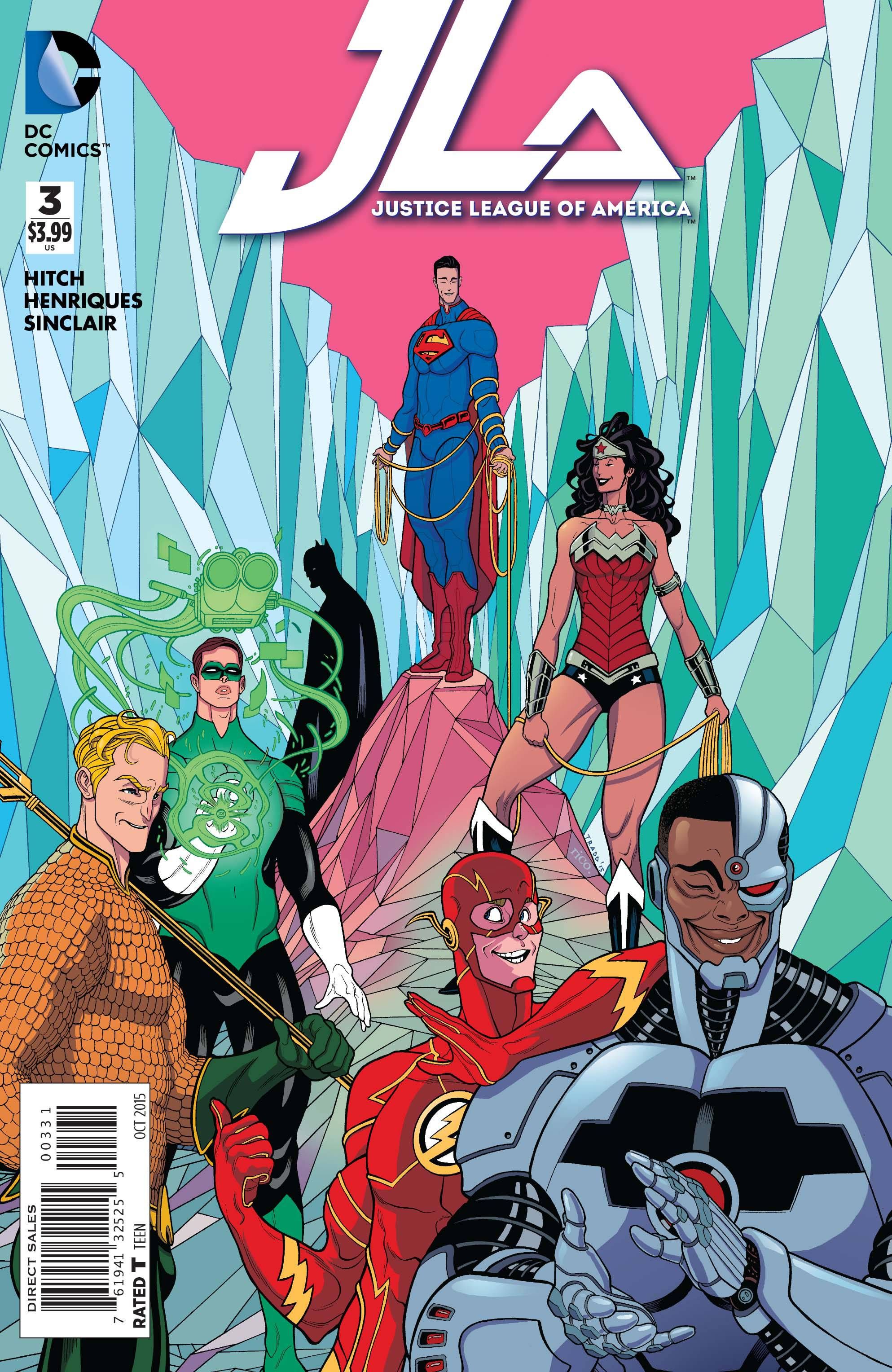Justice League Of America #3 (Variant Cover) Value - GoCollect (justice ...