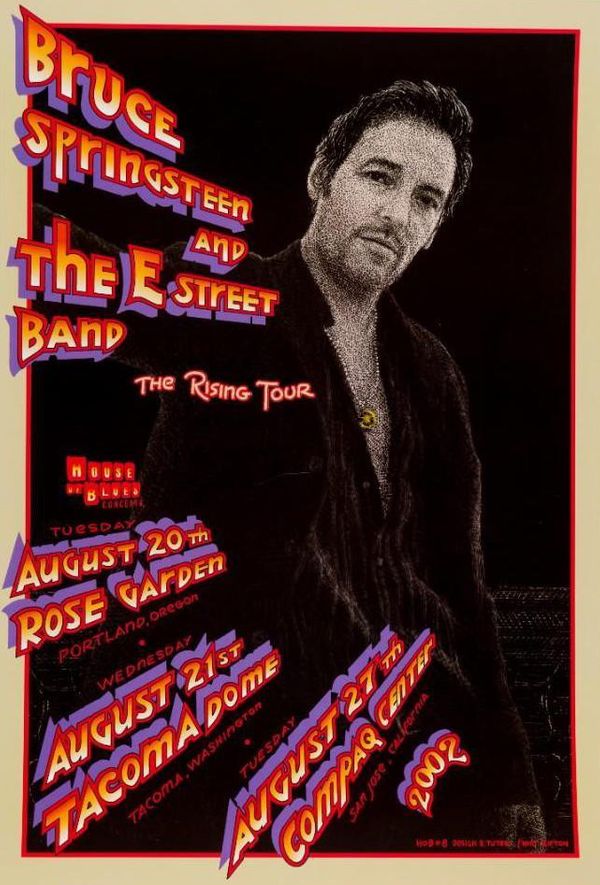Bruce Springsteen Rose Garden & Tacoma Dome 2002 Value - GoCollect ... Bruce Springsteen Rose Garden & Tacoma Dome 2002 Value - GoCollect ...