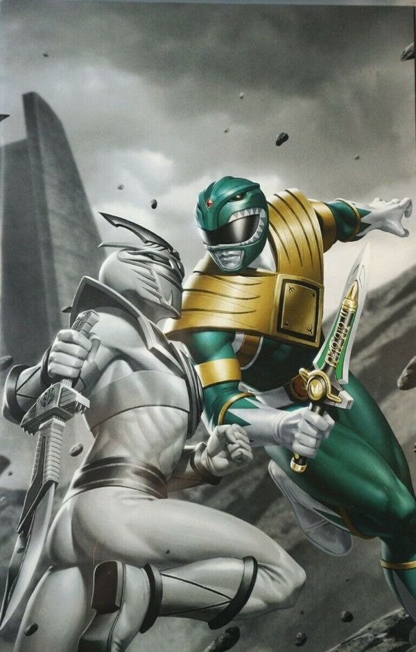 Mighty Morphin Power Rangers #50 (Torpedo Comics Green Virgin Edition ...