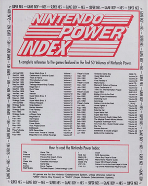Nintendo Power Index #nn Value - GoCollect