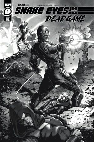 Snake Eyes: Deadgame #1 (Comics Vault Sketch Edition) Value - GoCollect
