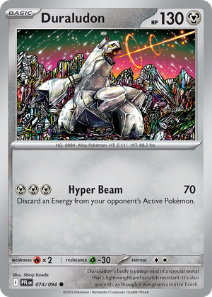 Duraludon (74/94) - Phantasmal Flames (Reverse Holo) Value - GoCollect
