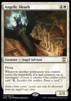 Angelic Sleuth (Streets of New capenna Commander Decks) Value - GoCollect