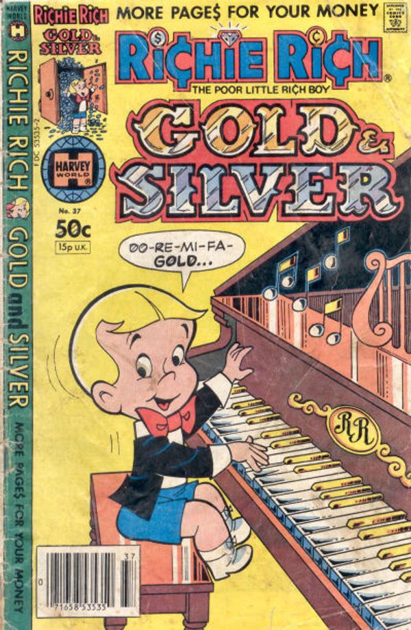 Richie Rich Gold and Silver #37 Value - GoCollect (richie-rich-gold-and ...