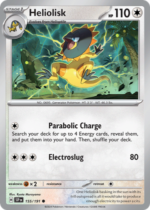 Heliolisk (155/191) - Surging Sparks Value - GoCollect