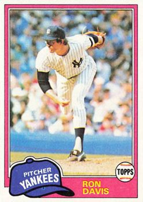 Ron Davis 1981 Topps #16 Value - GoCollect (ron-davis-1981-topps-16 )