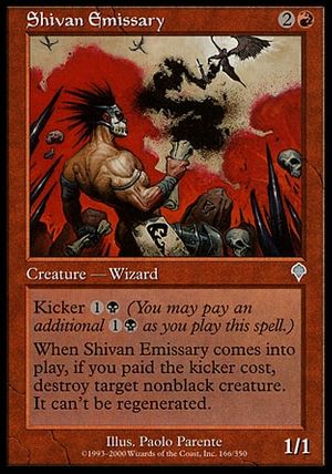 Shivan Emissary (Invasion) Value - GoCollect